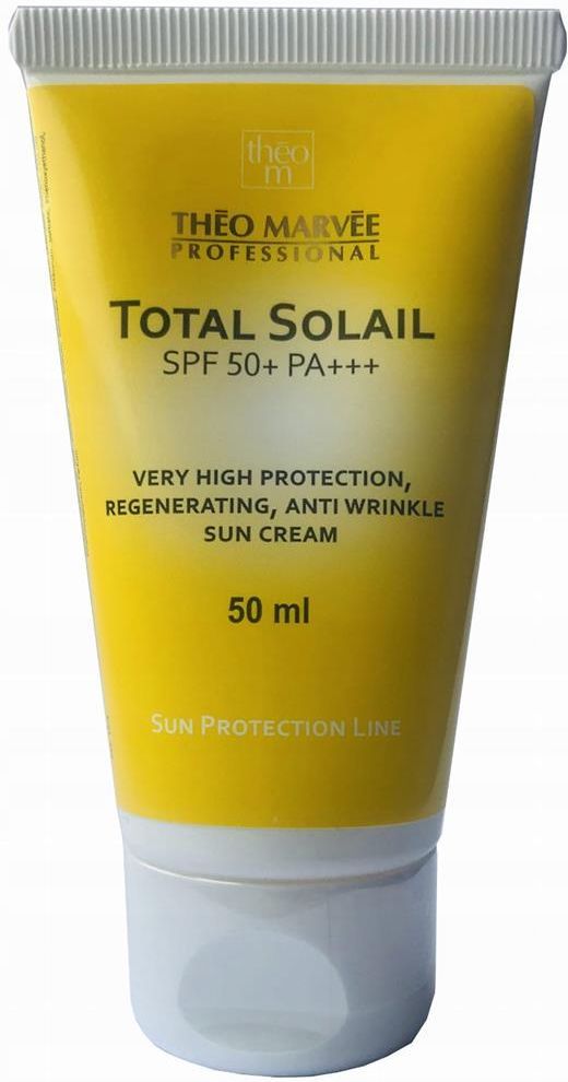 Krem Theo Marvee Total Solail Spf 50+ Pa+++ Aktywny Ochronny ...
