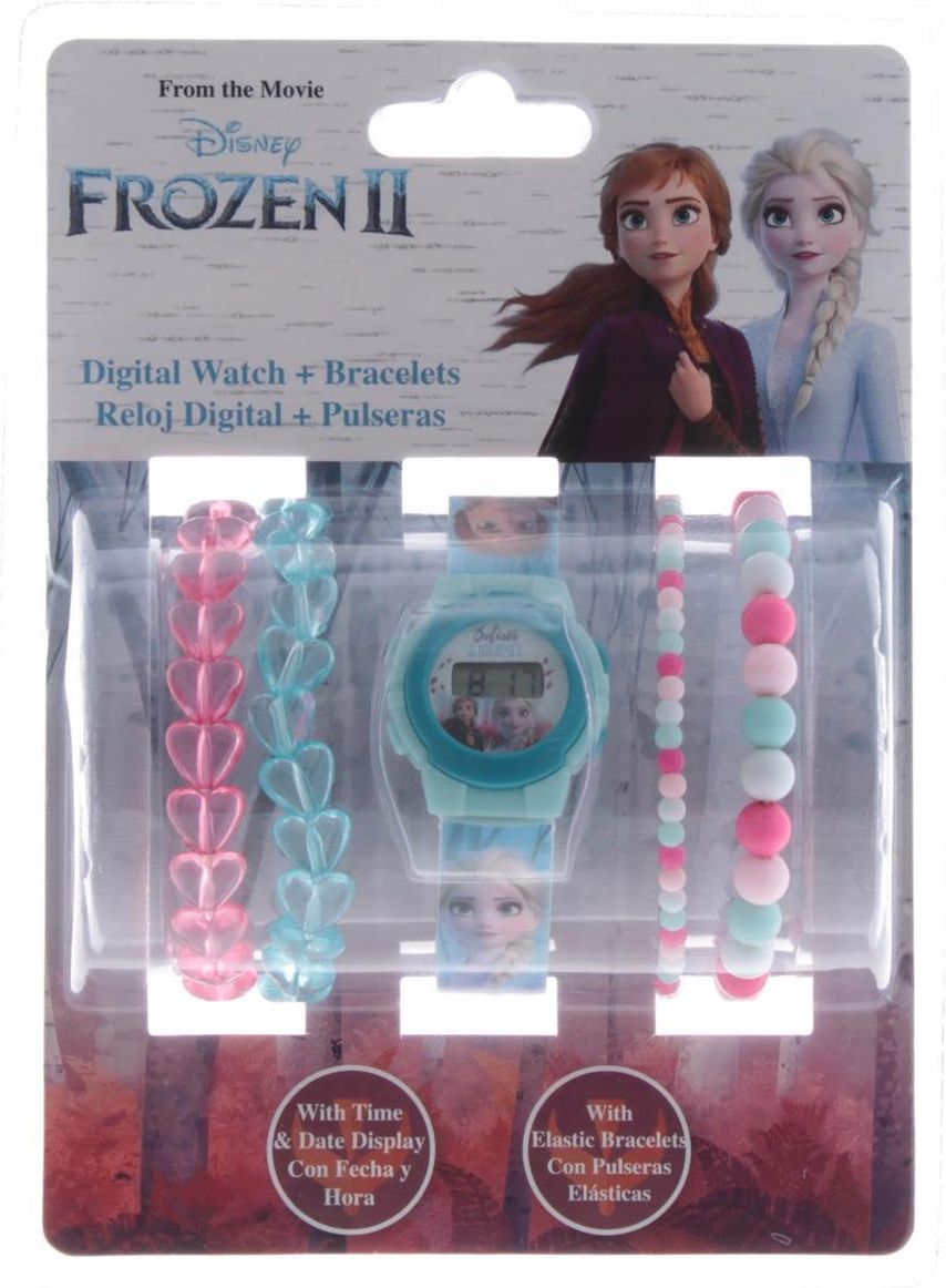 Cass Film Zegarek Elektroniczny Bransoletki Kraina Lodu 2 - Ceny i ...