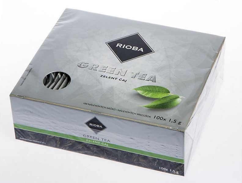 Herbata Rioba Green Tea Zielona Herbata 100 Kopert X 1,5G - Ceny i ...