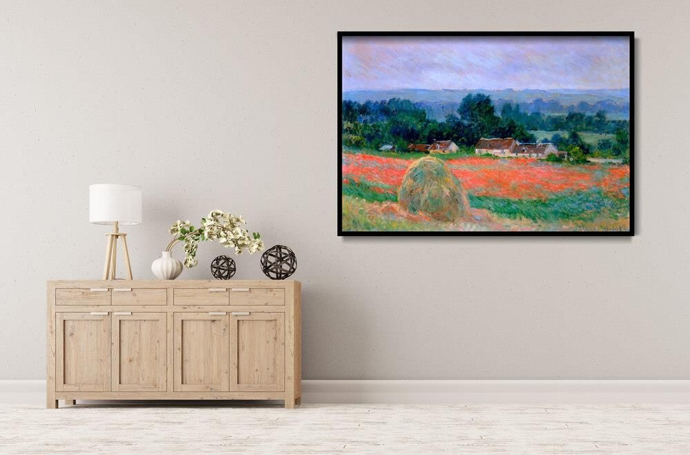 Vintageposteria.Pl Retro Stóg Siana W Giverny Claude Monet 21X29Cm A4 ...