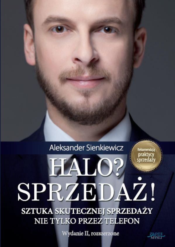 Książka Halo? Sprzedaż! Aleksander Sienkiewicz - Ceny i opinie - Ceneo.pl