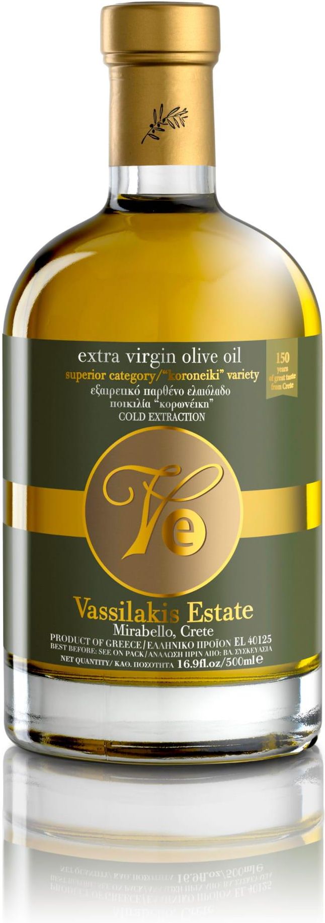 Vassilakis Estate Limitowana Oliwa Z Oliwek Extra Virgin 500 Ml - Ceny ...