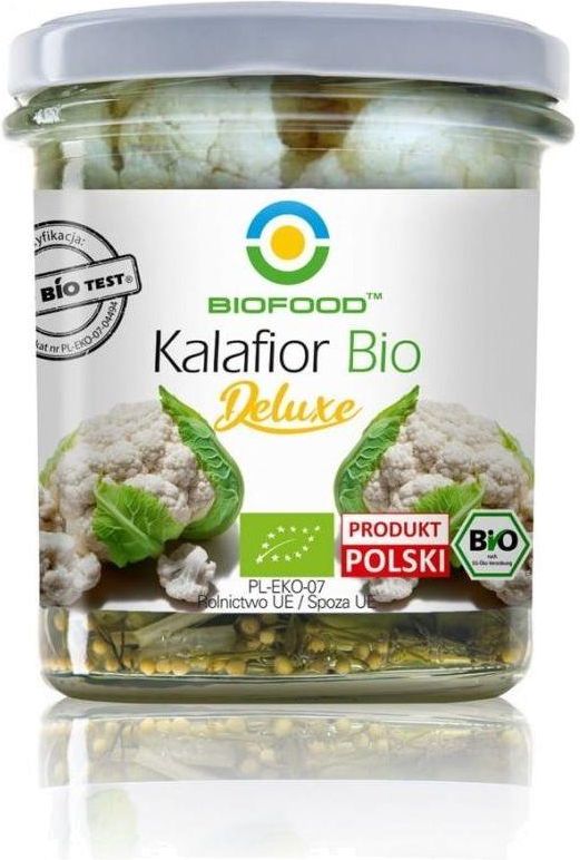 Bio Food Kalafior W Zalewie Deluxe 340G - Ceny i opinie - Ceneo.pl