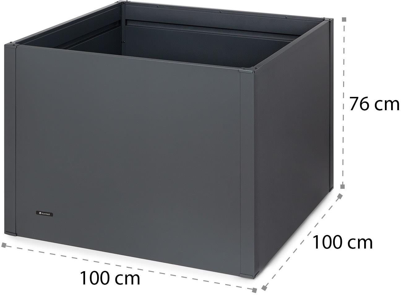 BLUMFELDT HIGHGROW DELUXE, PODNIESIONA GRZĄDKA, 100 X 76 X 100 CM, 540L ...