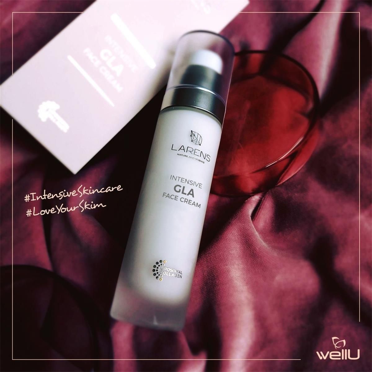 Larens Gla Face Cream Intensywnie Regenerujący I Ujędrniający Krem Do ...