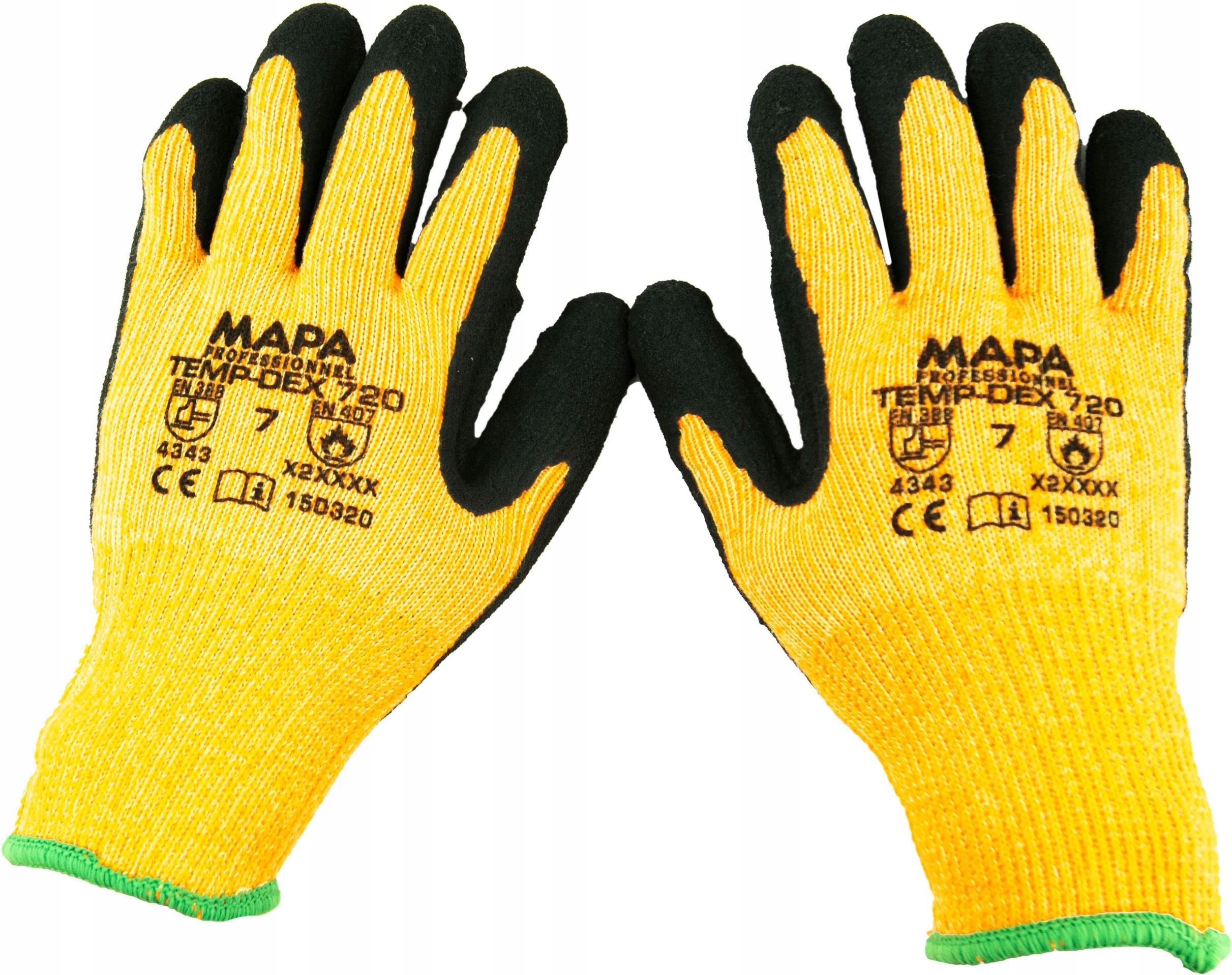 Rękawice robocze Mapa Temp-dex 720 termiczne - Ceny i opinie - Ceneo.pl