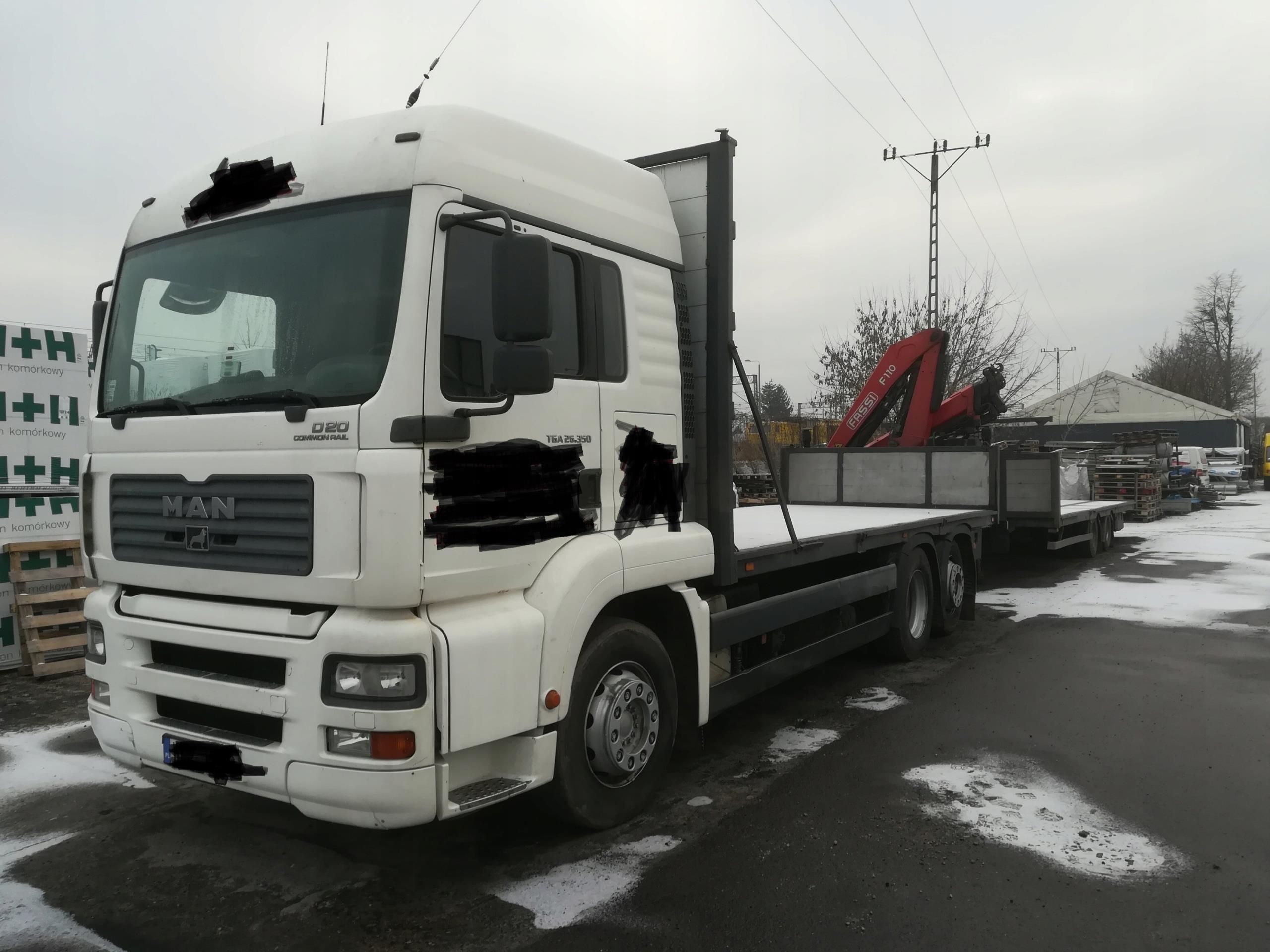 MAN TGA 26.350 HDS 6X2 + PRZYCZEPA, TANDEM - Opinie i ceny na Ceneo.pl