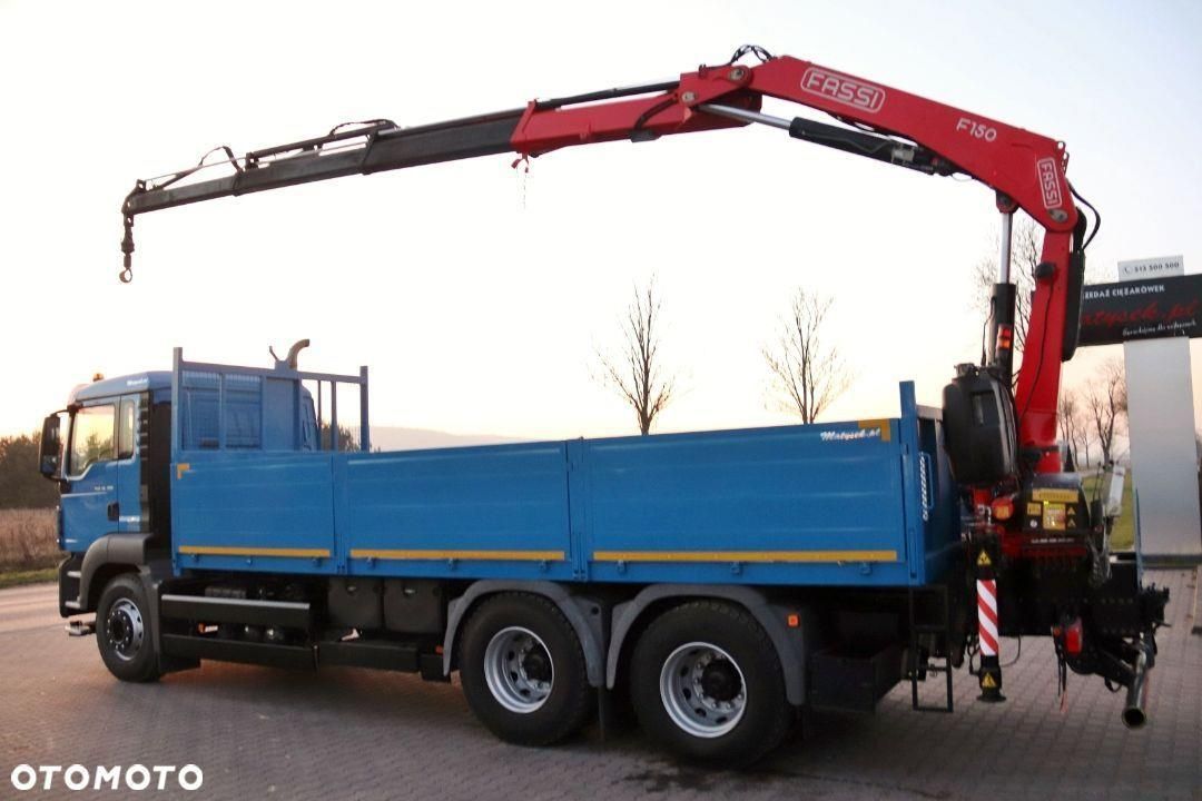 MAN TGS 32.320 / SKRZYNIOWY + HDS FASSI F150 / 6x4 - Opinie i ceny na ...