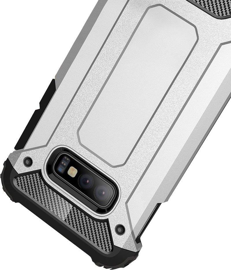 ERBORD Etui TECH ARMOR Case do Samsung Galaxy S10E Silver Srebrny ...