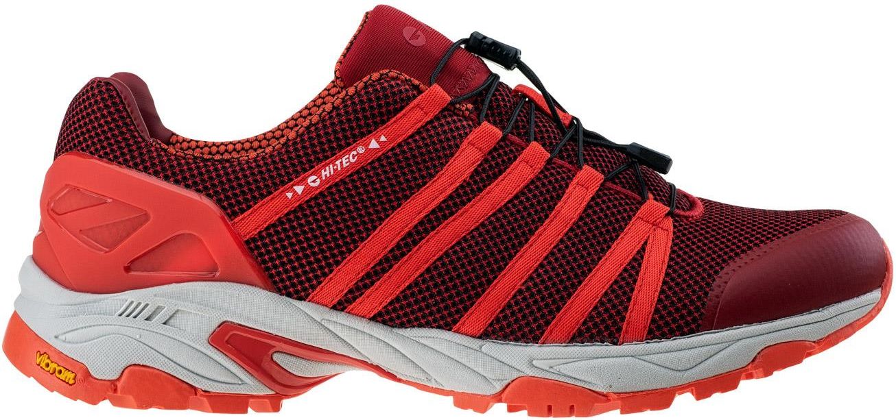 Buty trekkingowe Hitec Męskie Himeret Dark Red Light Grey - Ceny i ...