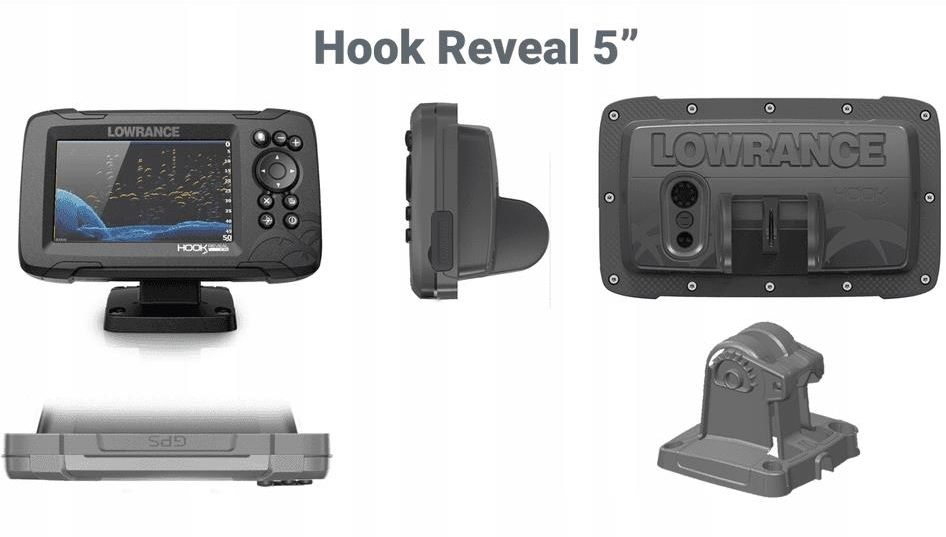 LOWRANCE HOOK REVEAL 5 83/200 HDI ECHOSONDA Z GPS 00015504001 - Ceny i ...