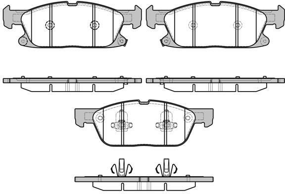 Klocki hamulcowe Klocki hamulcowe ROADHOUSE 21657.02 - Opinie i ceny na ...