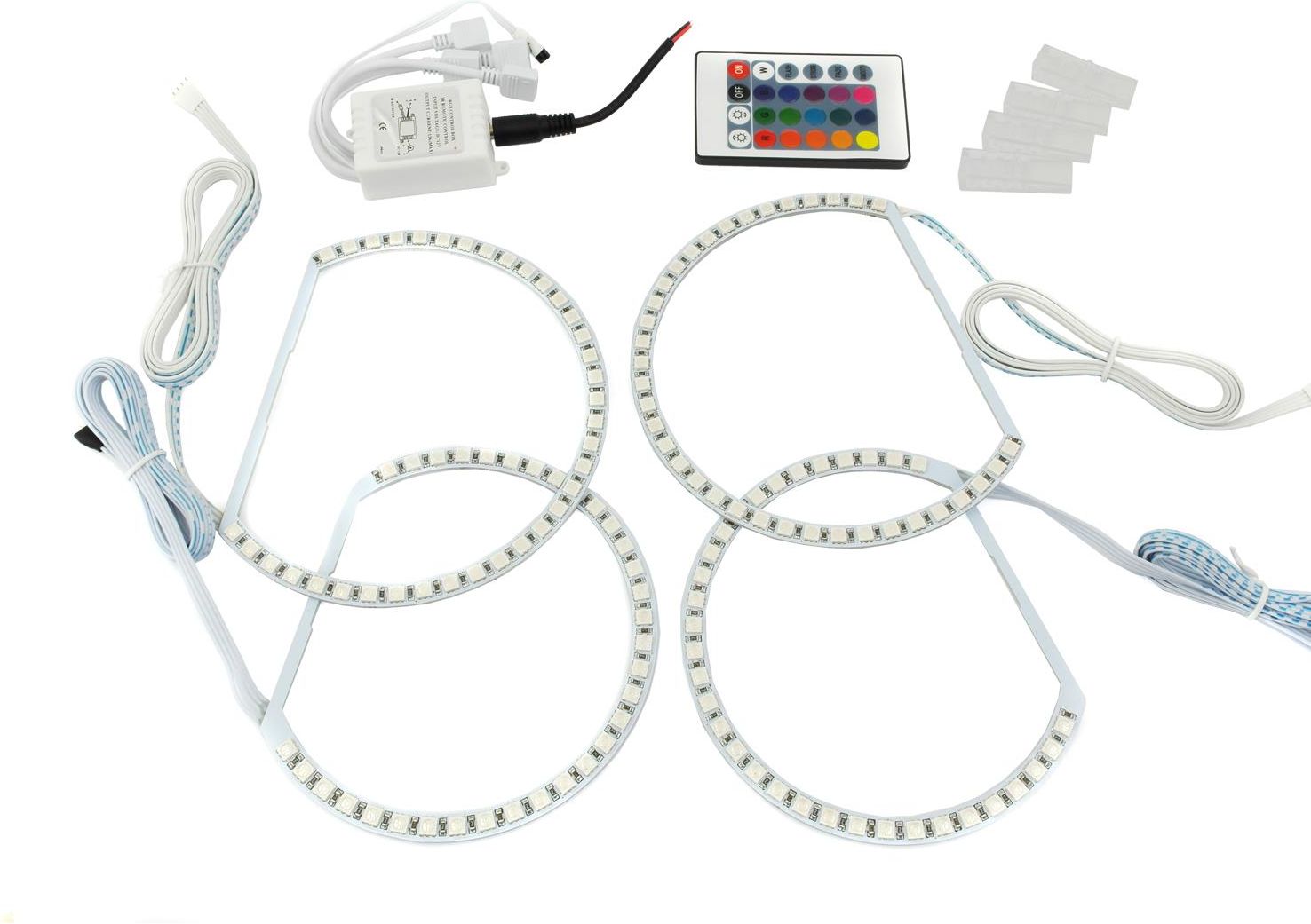 RINGI BMW LED SMD 16 KOLOROWE RGB E36 E38 E39 E46 - opinie i ceny na ...