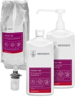 Medisept Velodes Gel 1L System Zamknięty (Do Dezynfekcji Rąk) - ceny i ...