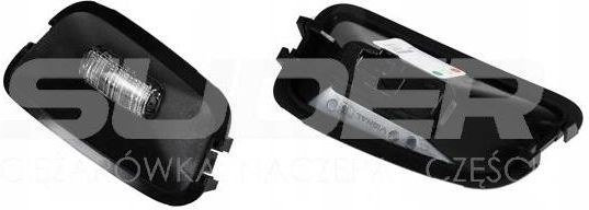 Lampka obrysowa LAMPA OBRYSOWA DACH PRAWA BIAŁA LED 24V VIGNAL TIR ...