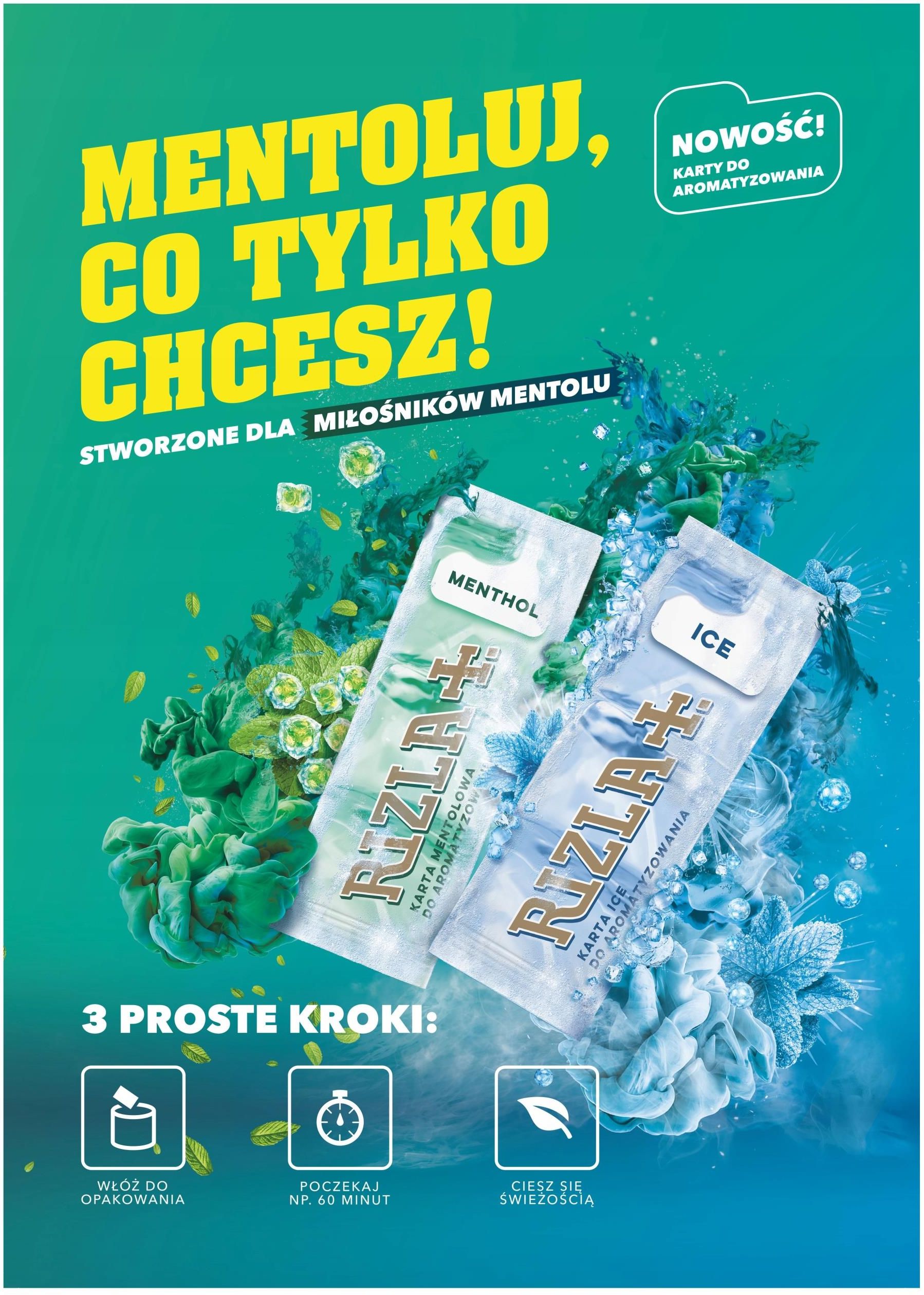 10X KARTA AROMATYZUJĄCA RIZLA ICE - (2,99 SZT) - Ceny i opinie - Ceneo.pl