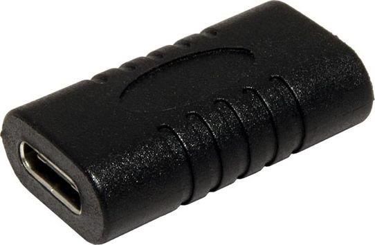 ADAPTER USB USB (3.1) ZŁĄCZKA, USB C (3.1) F-USB C (3.1) F, 0, CZARNA ...