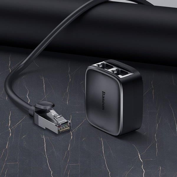 Baseus łącznik / rozdzielacz kabli sieciowych Ethernet RJ45 - Opinie i ...