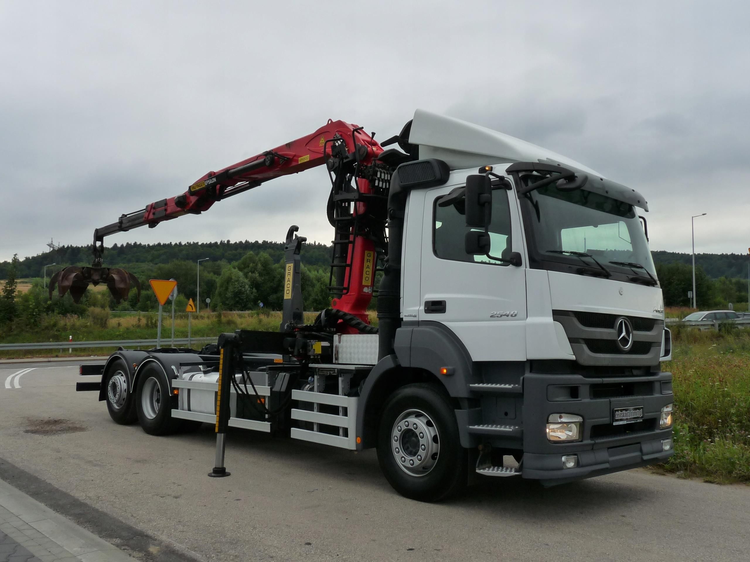 MERCEDES AXOR 2540 / HAKOWIEC + HDS / DO ZŁOMU - Opinie i ceny na Ceneo.pl