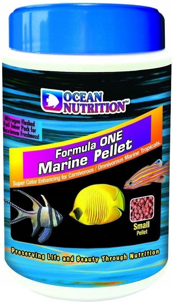 OCEAN NUTRITION FORMULA ONE MARINE PELLET S 200GR - Ceny i opinie ...