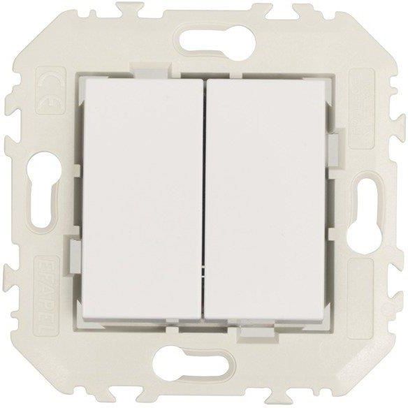 Efapel Quadro45 Łącznik Podwójny Zwierny Biały 45156 Kwbr - Opinie i ...