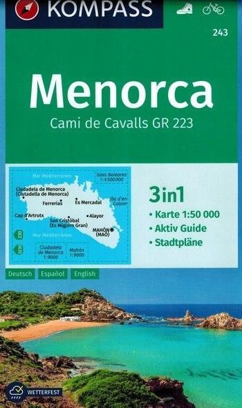 Minorka Mapa Turystyczna 1:50 000 Kompass 243 - Ceny i opinie - Ceneo.pl