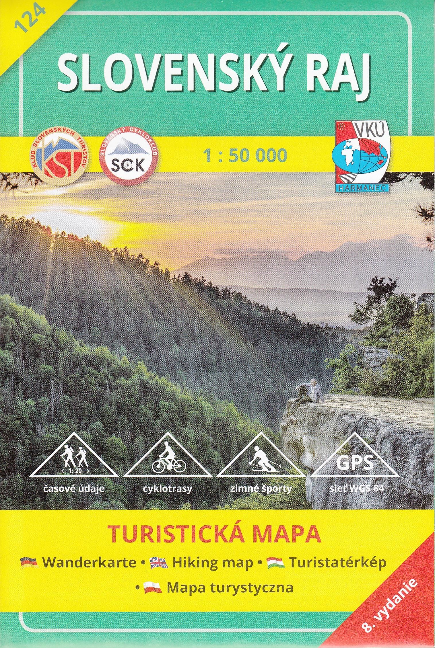 Słowacki Raj S124 Slovensky Raj mapa Vku - Ceny i opinie - Ceneo.pl