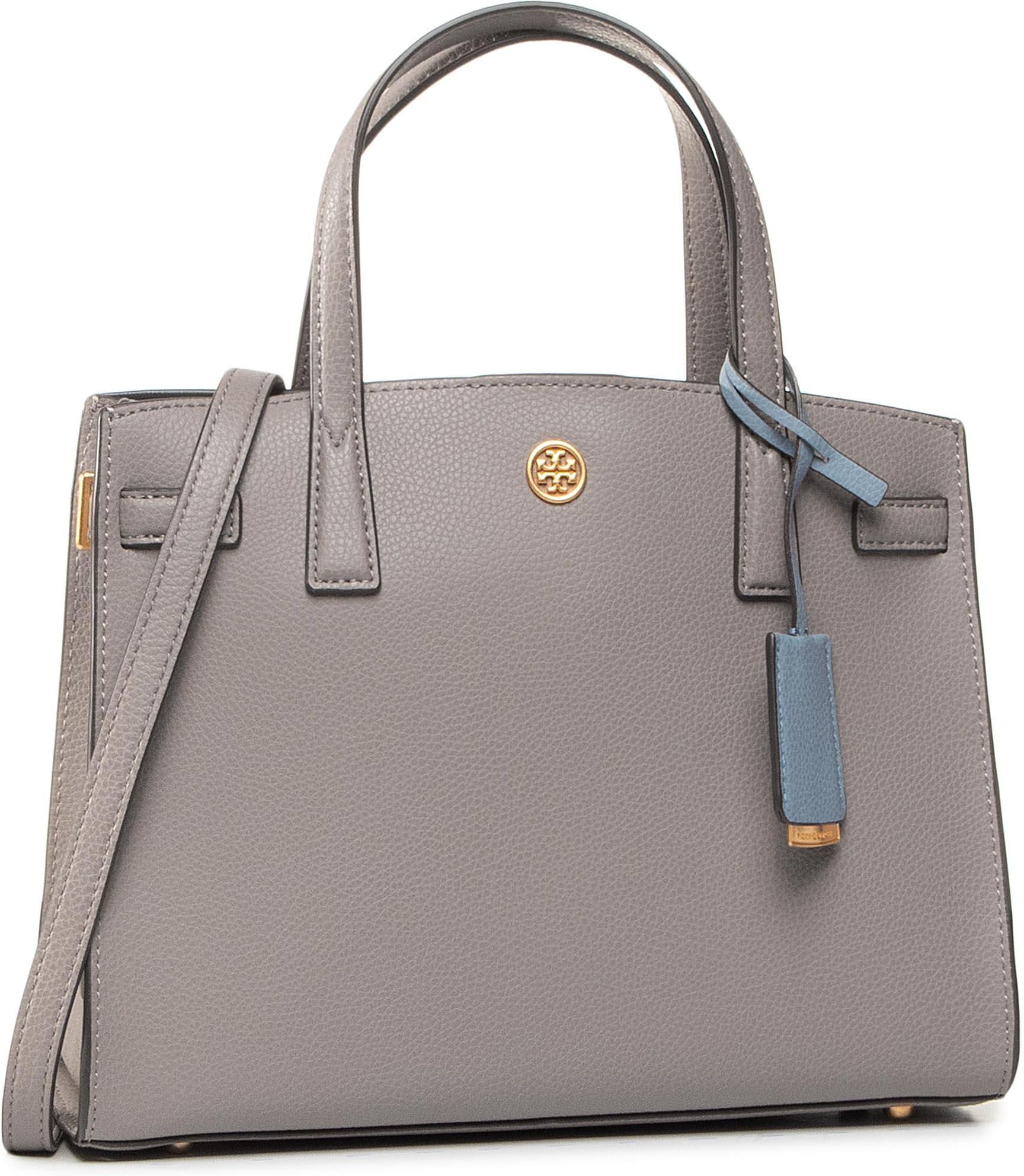 Torebka TORY BURCH - Walker Small Satchel 73625 Gray Heron 082 - Ceny i ...