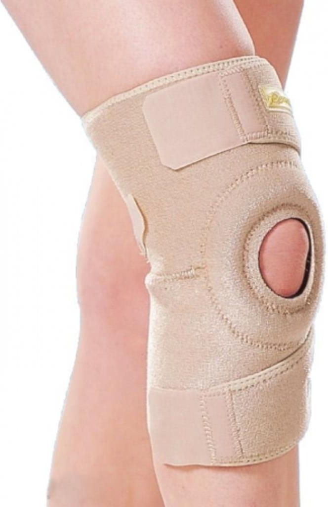 Armedical Neoprenowy stabilizator stawu kolanowego zapinany Sp-6620 Beż - Opinie i ceny na Ceneo.pl