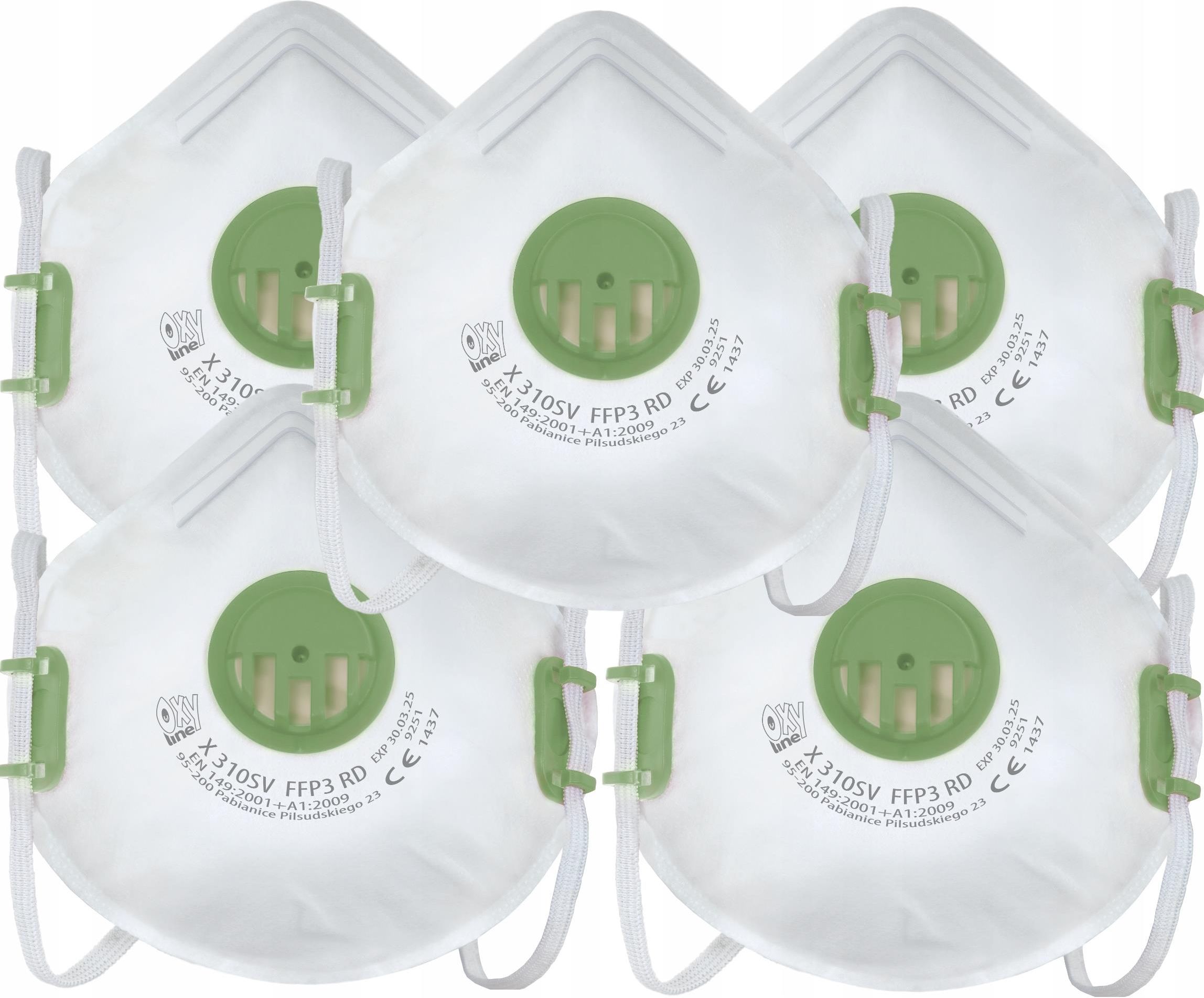 Maska Ffp3 Maseczka Antywirus Medyczna 5 Sztuk - Ceny i opinie - Ceneo.pl