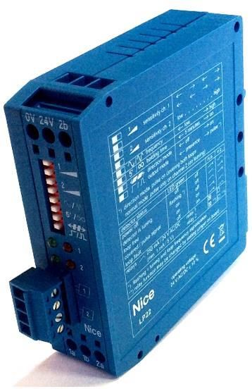 NICE LP22 DWUKANAŁOWY DETEKTOR PĘTLI INDUKCYJNEJ Z ZASILANIEM 24V ...