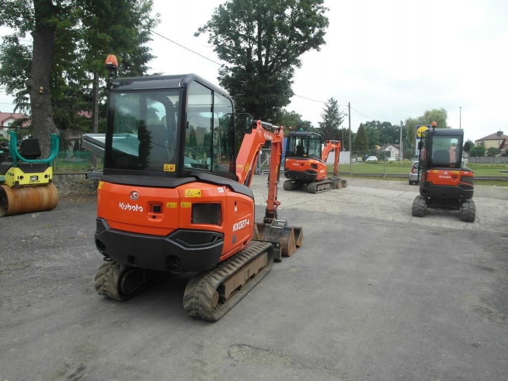 Kubota KX 27 -4 minikoparka 3 tony 3 łyżki 850 mtg - Opinie i ceny na Ceneo.pl