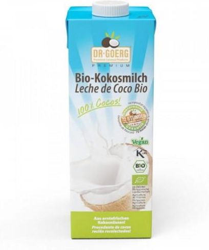 Dr Goerg Mleko Kokosowe Bio 100% 1L - Ceny i opinie - Ceneo.pl
