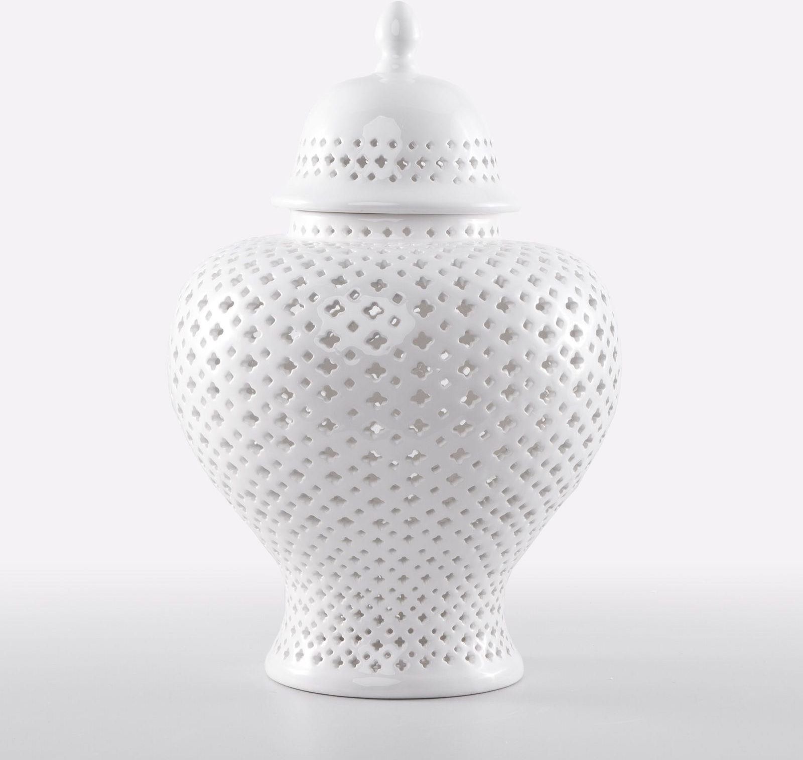 Raw Decor Waza Ceramiczna Filigran L White - Opinie i atrakcyjne ceny ...