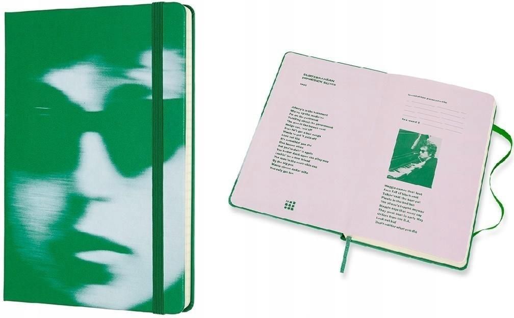 Notes linie L Bob Dylan zielony Moleskine - Ceny i opinie - Ceneo.pl