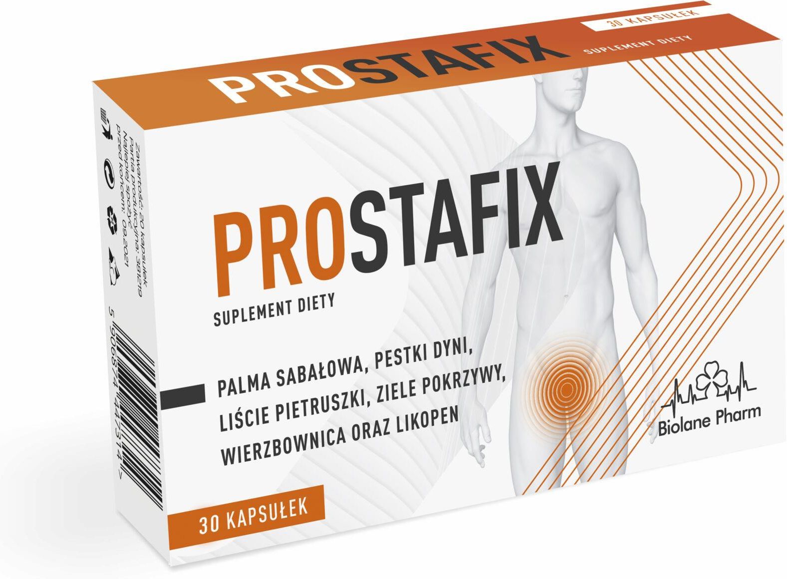 Biolane Pharm Prostafix 30Kaps. - Opinie i ceny na Ceneo.pl