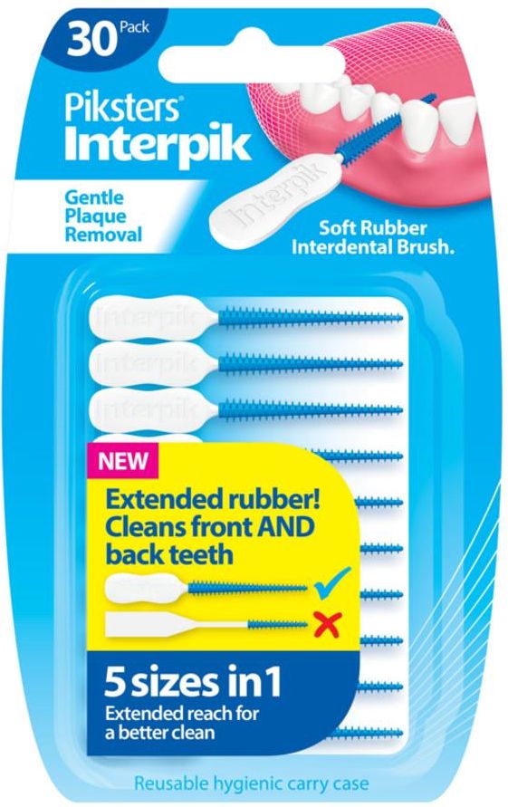 Piksters Interpik 30Szt. Gumowe Wykałaczki Z Etui - Opinie i ceny na ...
