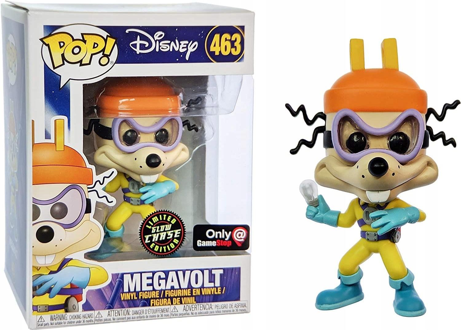 FUNKO POP DISNEY MEGAVOLT 463 CHASE GLOW % 24H - Ceny i opinie - Ceneo.pl