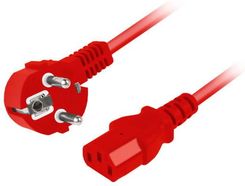 ARMAC KABEL ZASILAJĄCY CEE 7/7-IEC 320 C13 1.8M CZERWONY (KBAR18CW) - Opinie i ceny na Ceneo.pl