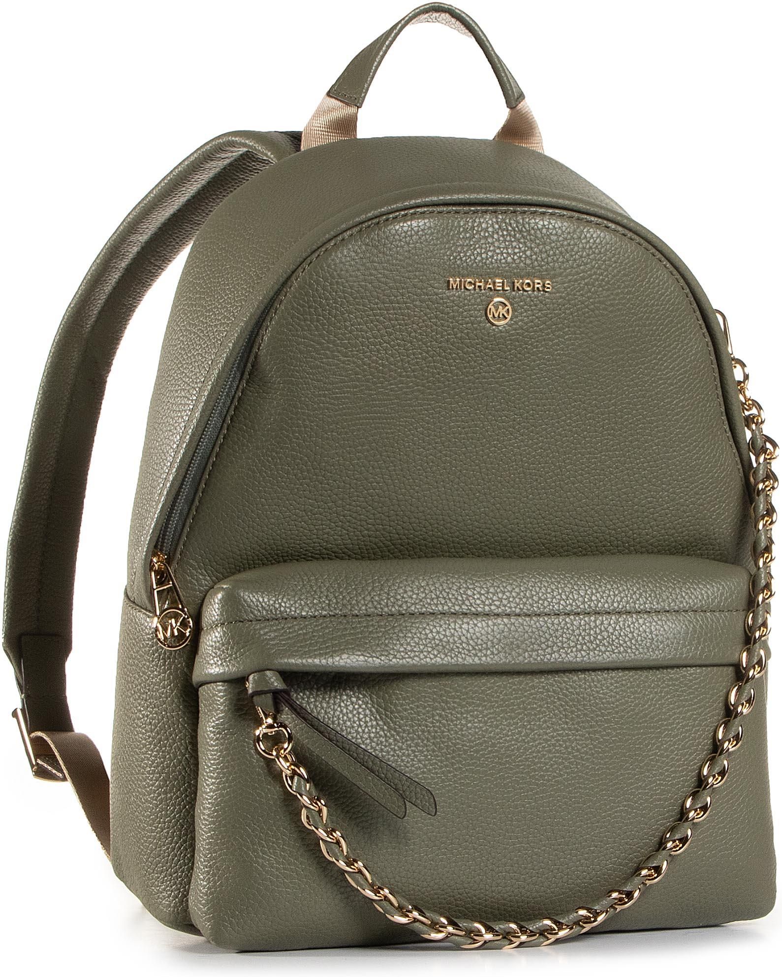 Plecak MICHAEL MICHAEL KORS - Slater 30T0G04B1L Army Green - Ceny i ...