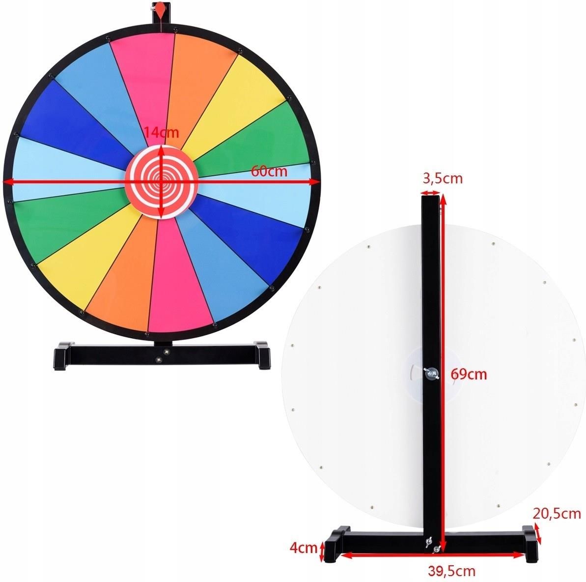 KOŁO FORTUNY SUCHOŚCIERALNE GRA 14 PÓL 69CM - Ceny i opinie - Ceneo.pl