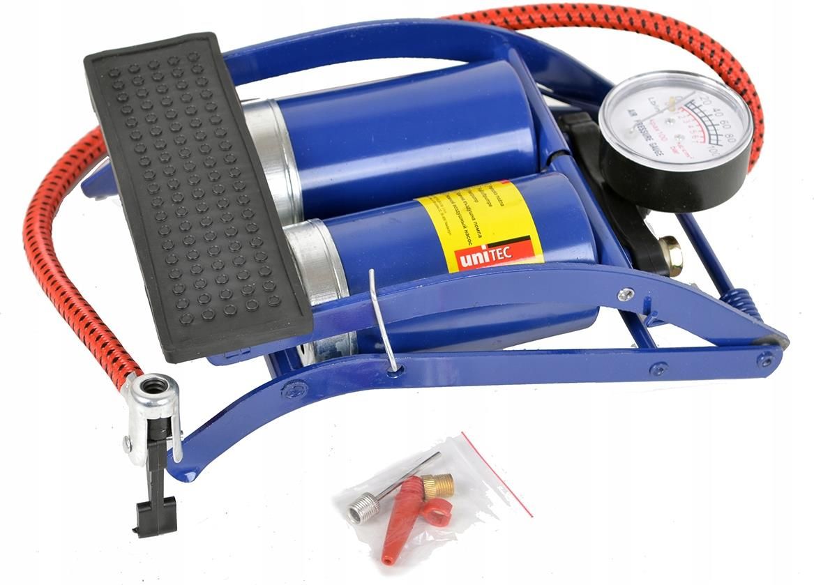 POMPKA NOŻNA SAMOCHODOWA 2 TŁOKOWA DWUTŁOKOWA IGŁA - Opinie i ceny na ...