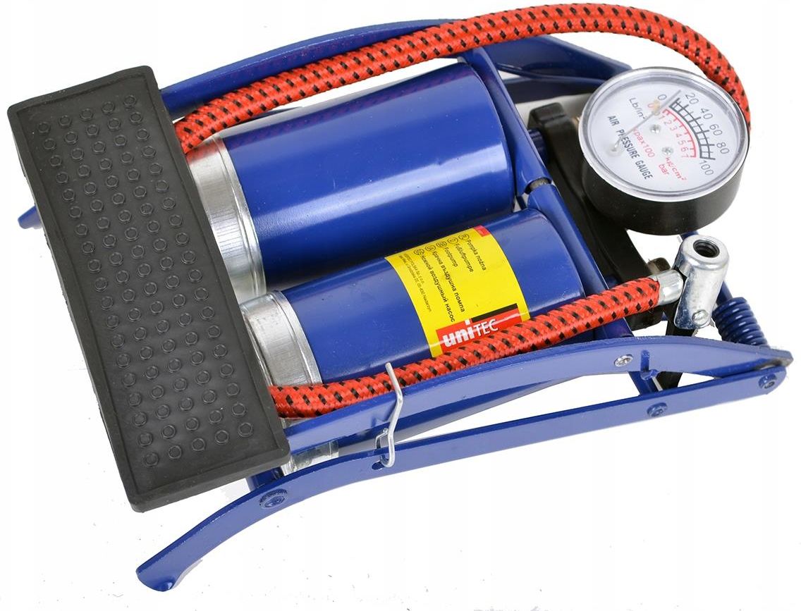 POMPKA NOŻNA SAMOCHODOWA 2 TŁOKOWA DWUTŁOKOWA IGŁA - Opinie i ceny na ...