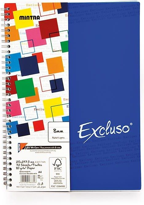Kołonotatnik Excluso A4 72 Kartki Linia - Ceny i opinie - Ceneo.pl