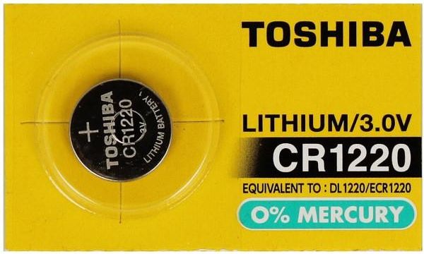 TOSHIBA BATERIA LITOWA CR1220 3V 1 SZT. - Ceny i opinie na Ceneo.pl