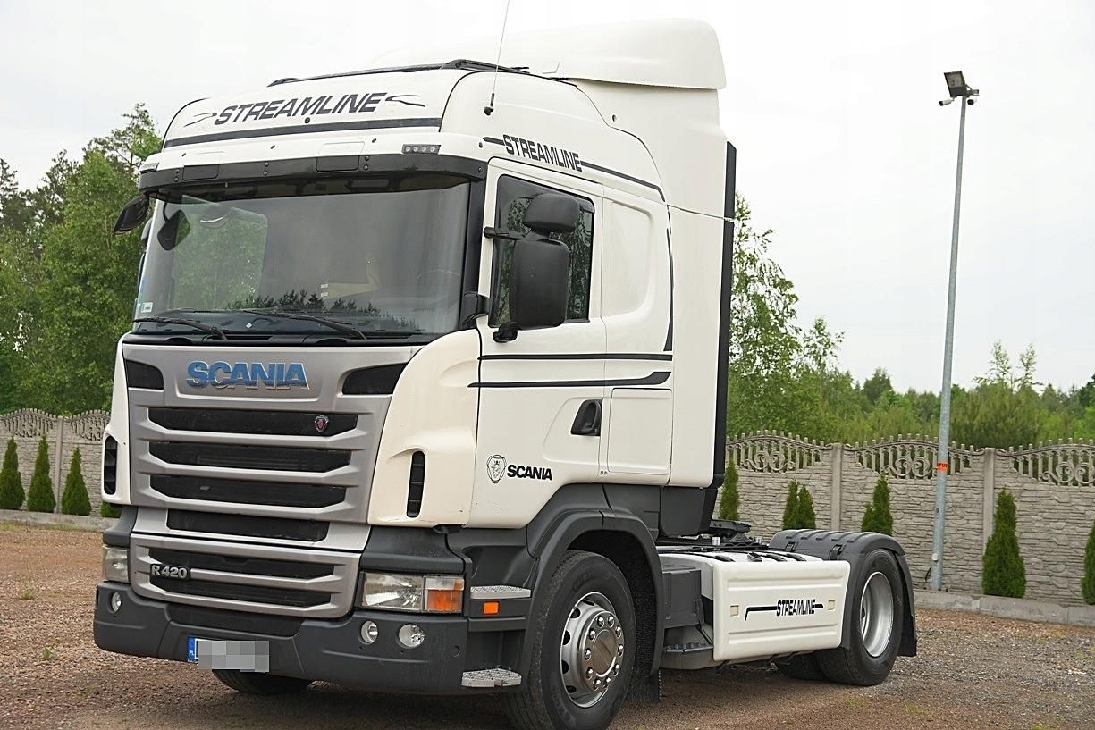 SCANIA R420_STREAMLINE_RETARDER_ STANDARD_ZADBANA! - Opinie i ceny na ...