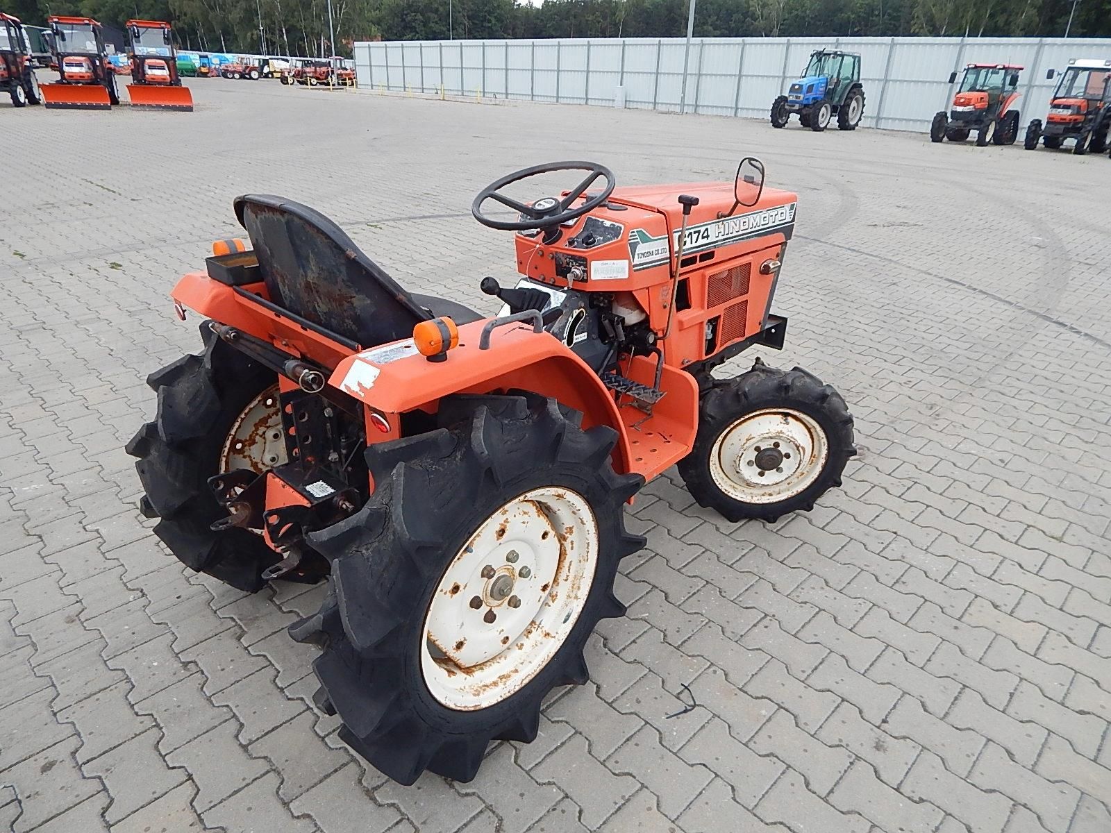 MINI TRAKTOREK HINOMOTO C174 17KM 4x4 TUR YANMAR - Opinie i ceny na Ceneo.pl
