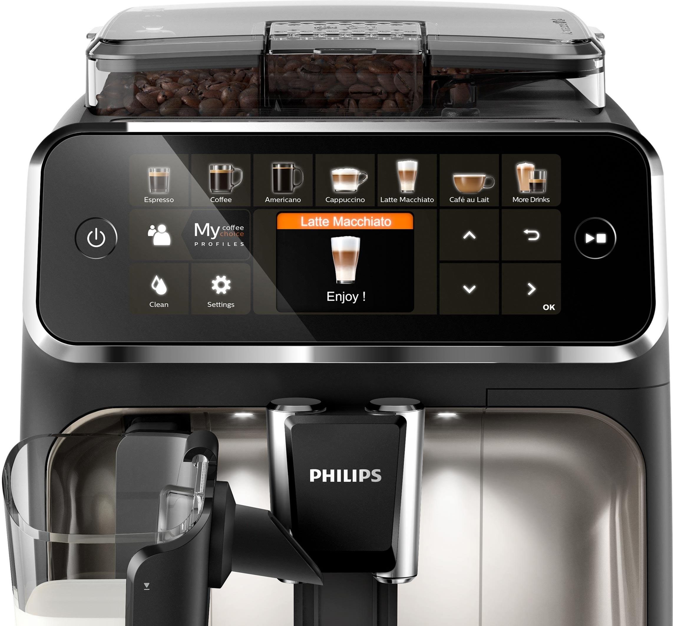 PHILIPS 5400 LatteGo EP5447/90 czarny - Opinie i ceny na Ceneo.pl