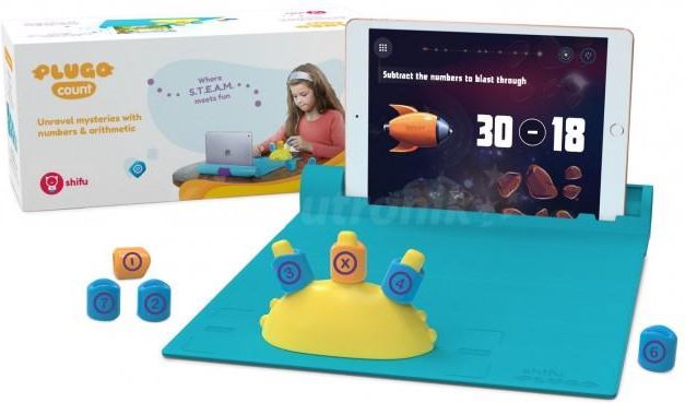 Shifu Plugo Count Zestaw Klocków Z Grami Ar Do Nauki Matematyki ...