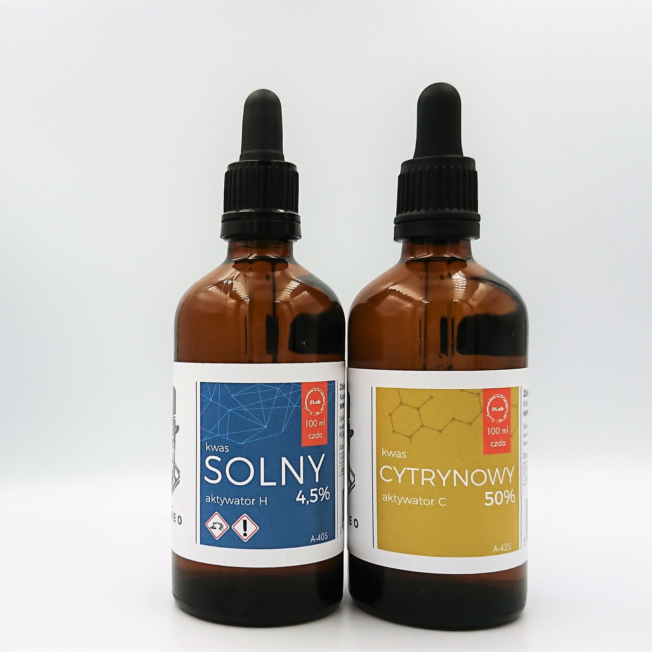 Zoke Kwas Solny 4,5%+Kwas Cytrynowy 50%.200Ml.Dr Alcheo - ceny i opinie ...
